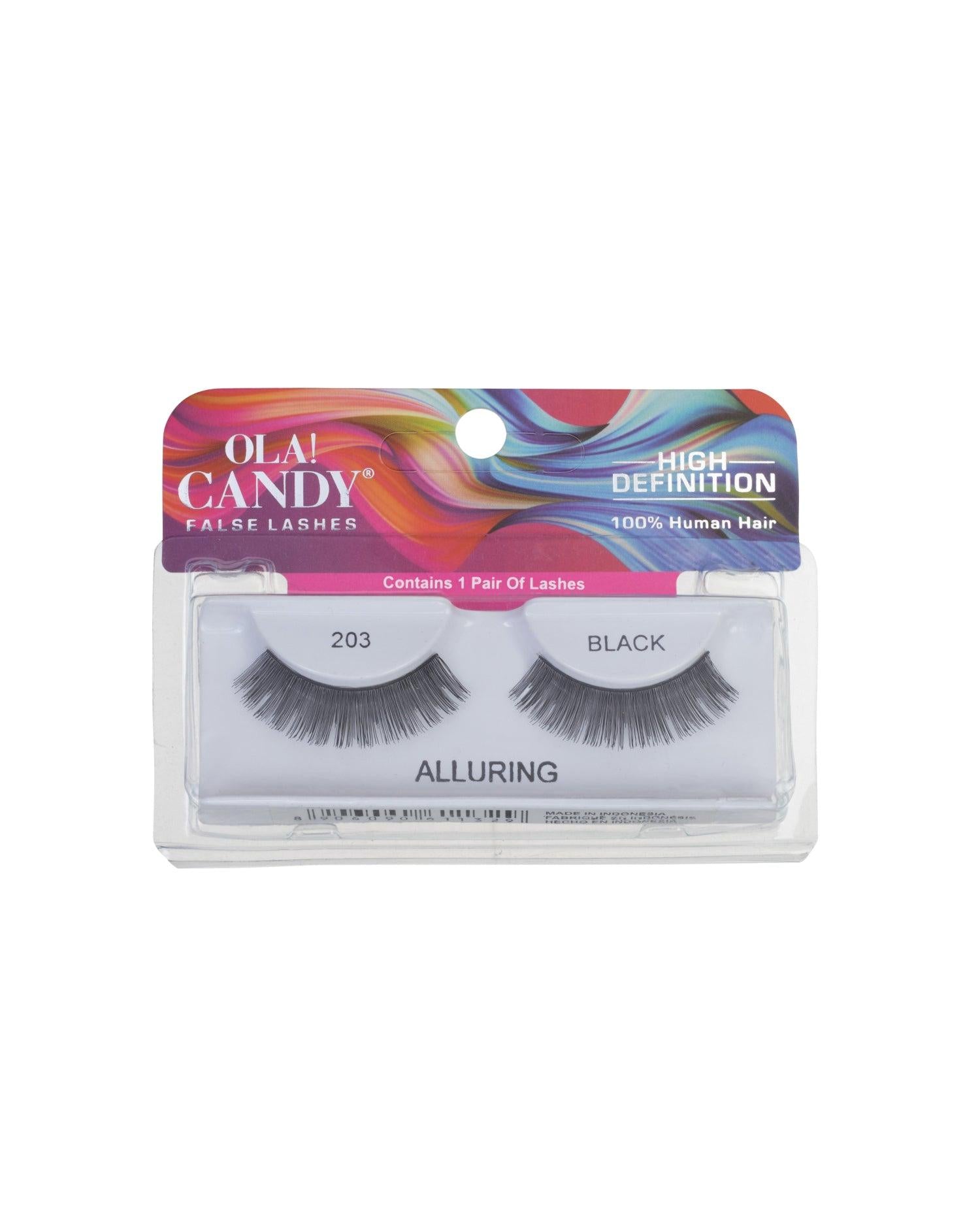 Buy Ola Candy Alluring Human Hair False Lash - 203